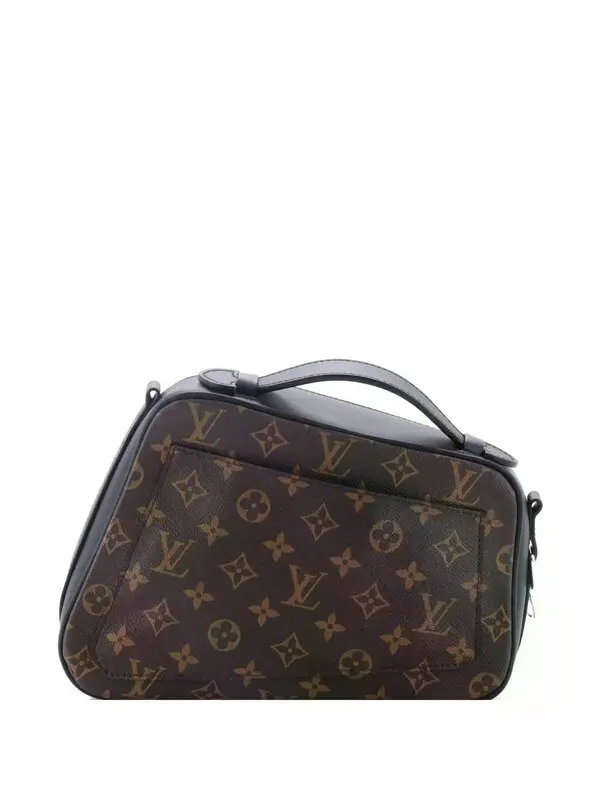 LOUIS VUITTON Macassar Monogram Canvas Biker Messenger Bag