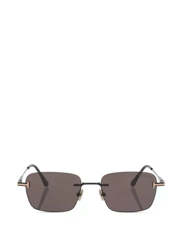 TOM FORD Rectangle-frame Sunglasses - Black