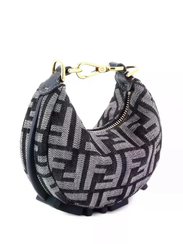 Fendi Zucca Nano Hobo Bag