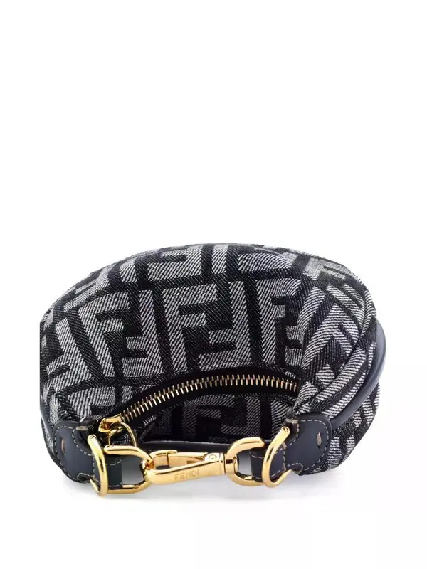 Fendi Zucca Nano Hobo Bag