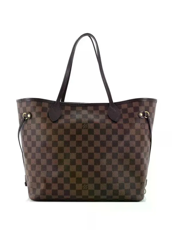 LOUIS VUITTON Damier Neverfull Mm Tote Bag