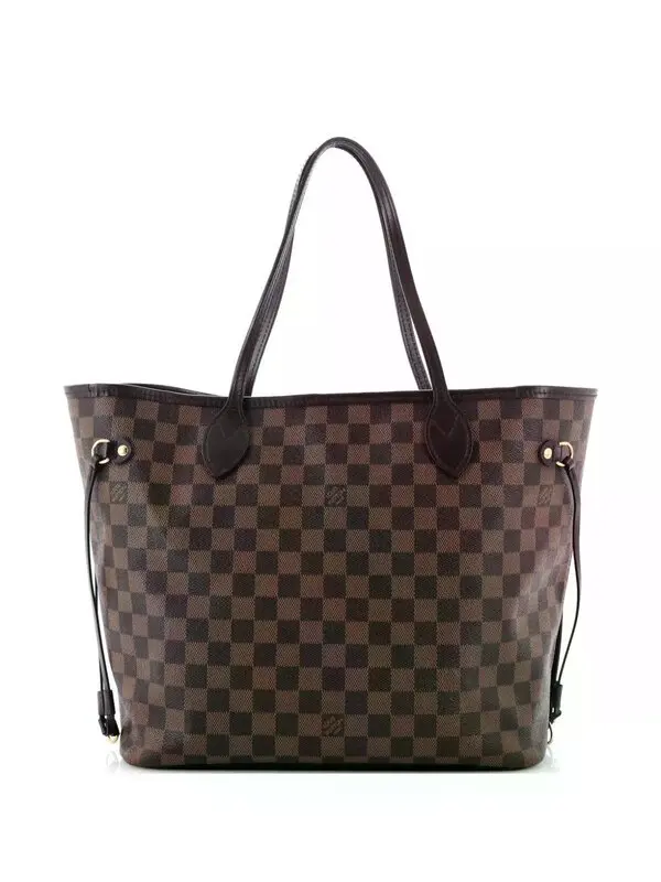 LOUIS VUITTON Damier Neverfull Mm Tote Bag