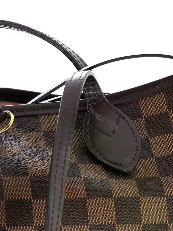 LOUIS VUITTON Damier Neverfull Mm Tote Bag