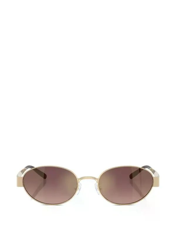 Tory Burch Miller Oval-frame Sunglasses