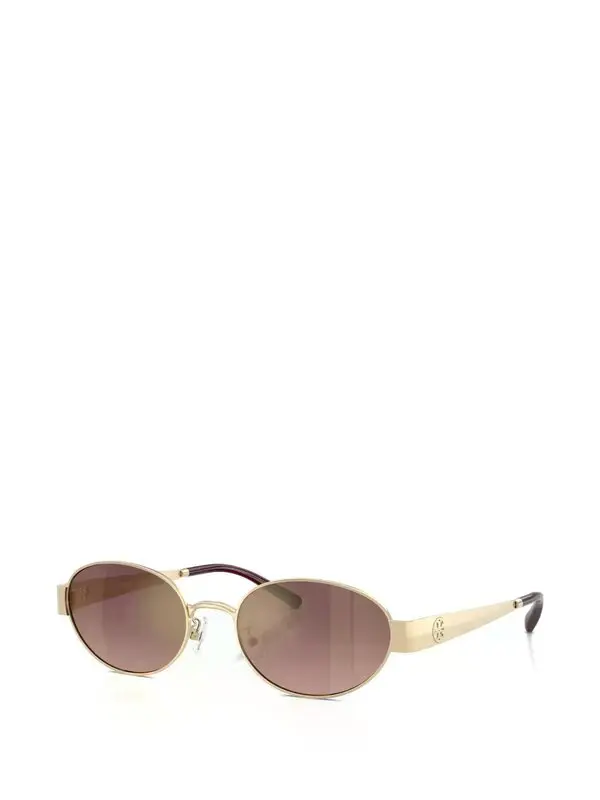 Tory Burch Miller Oval-frame Sunglasses