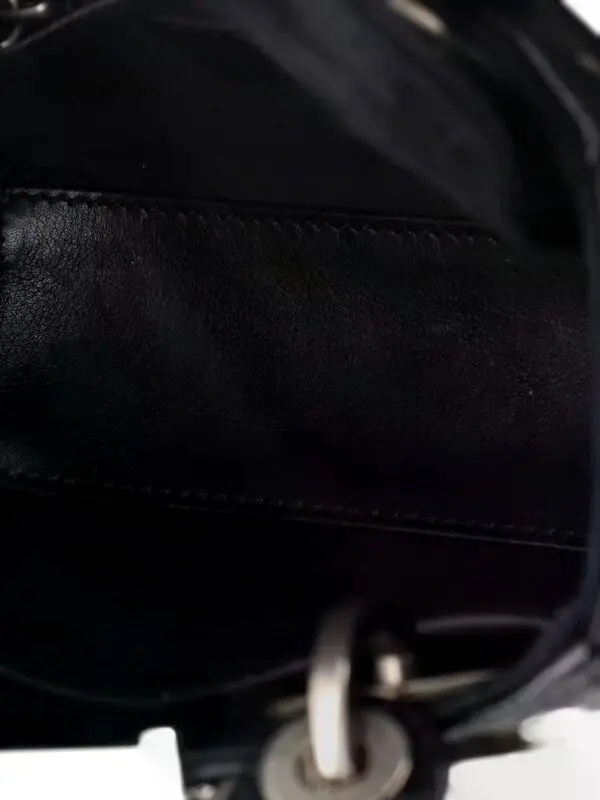 Dior Lady Chain Bag Leather And Mirror Mosaic Mini Shoulder Bag