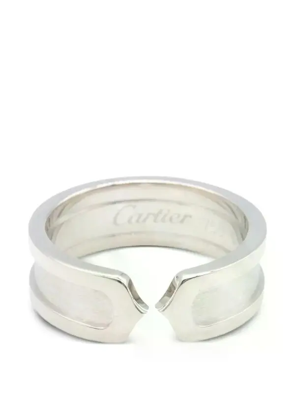 Cartier C2 Ring In 18k White Gold