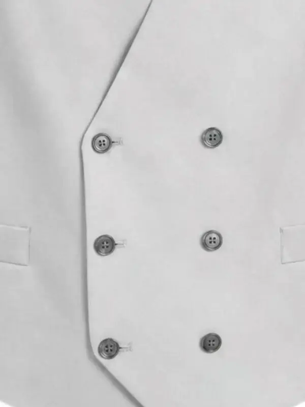 LUIGI BIANCHI MANTOVA Double-breasted Waistcoat