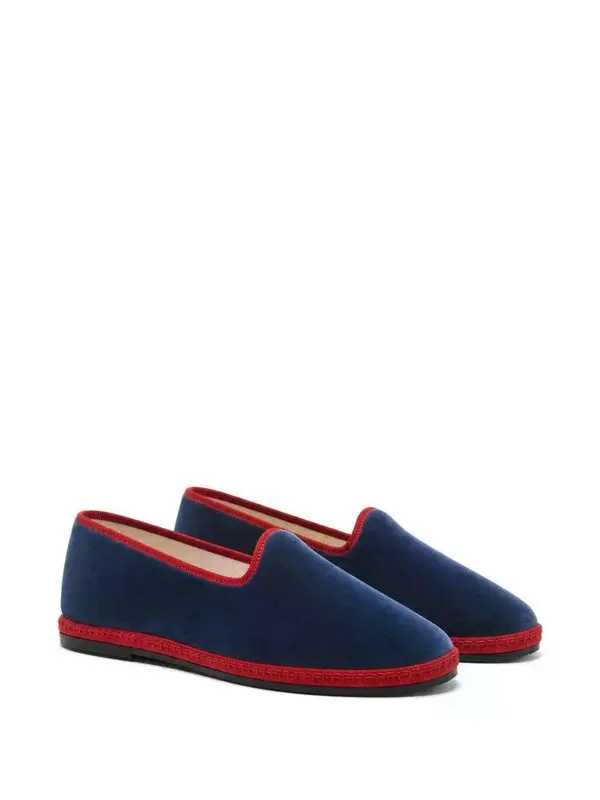 SCAROSSO William Iv Velvet Slippers