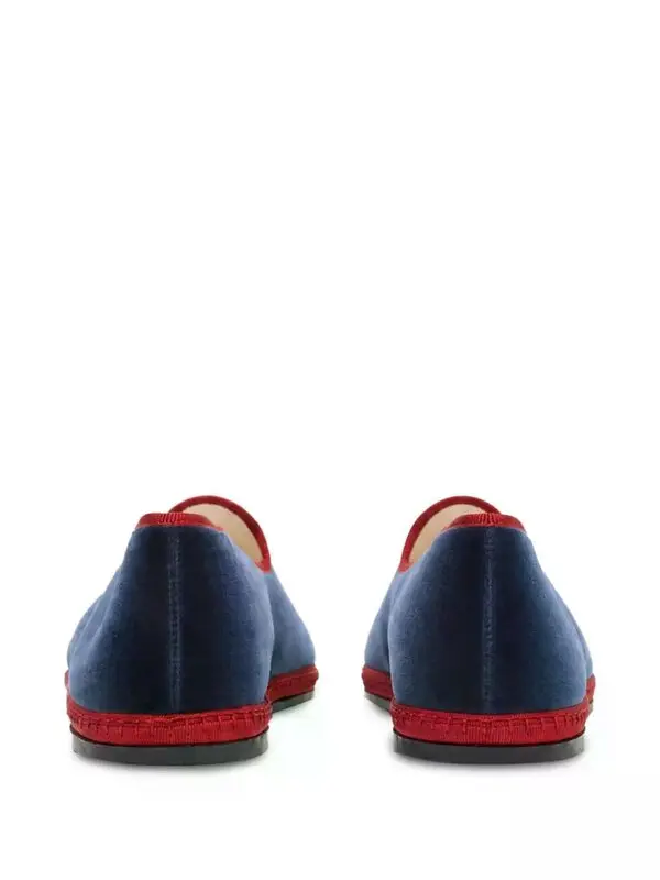 SCAROSSO William Iv Velvet Slippers