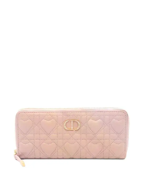 Dior 2010s Miss Caro Voyageur Wallet - Pink