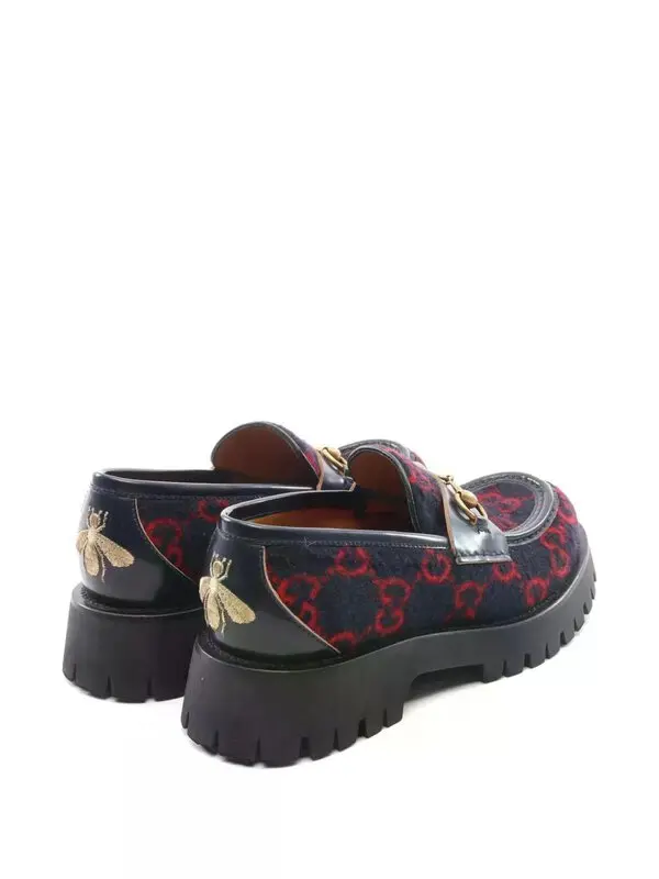 Gucci Horsebit Detail Loafers