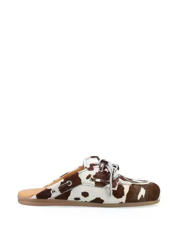 POSA Animal-print Mules