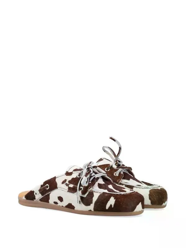 POSA Animal-print Mules