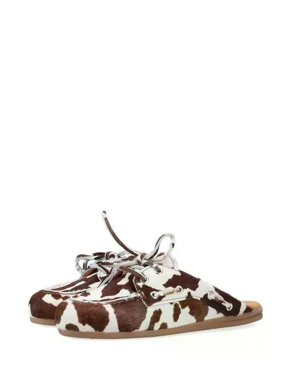 POSA Animal-print Mules