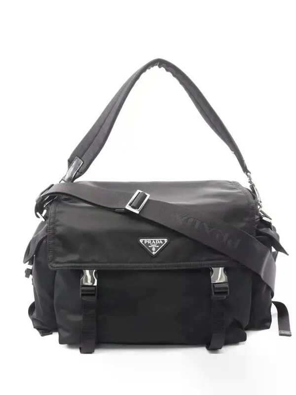 Prada Explorer Shoulder Bag - Black