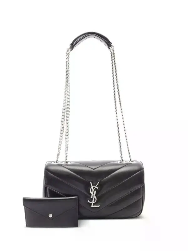 Saint Laurent Loulou Chain Shoulder Bag - Black