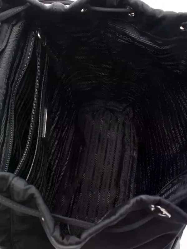 Prada Re-nylon Backpack - Black