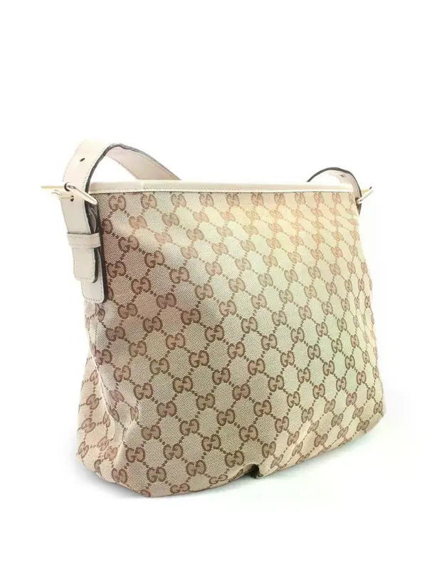 Gucci Gg Canvas Shoulder Bag - Neutrals