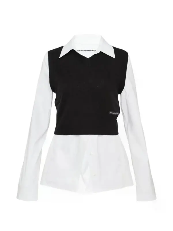 Alexander Wang Layered Long-sleeve Shirt