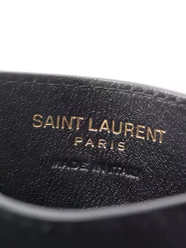 Saint Laurent 2020s Monogram Quilted Card Holder