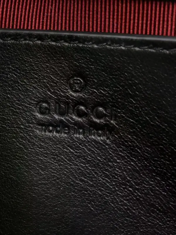 Gucci Small Gg Marmont Shoulder Bag - Black