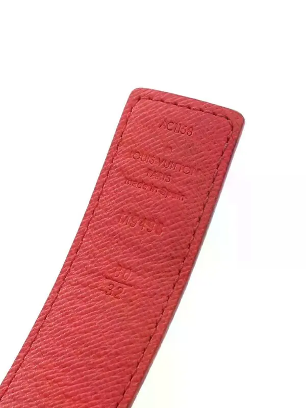 LOUIS VUITTON Monogram Initiales Reversible Belt