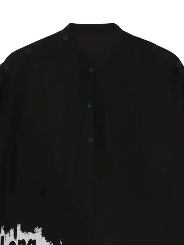 Yohji Yamamoto Slogan-print Shirt