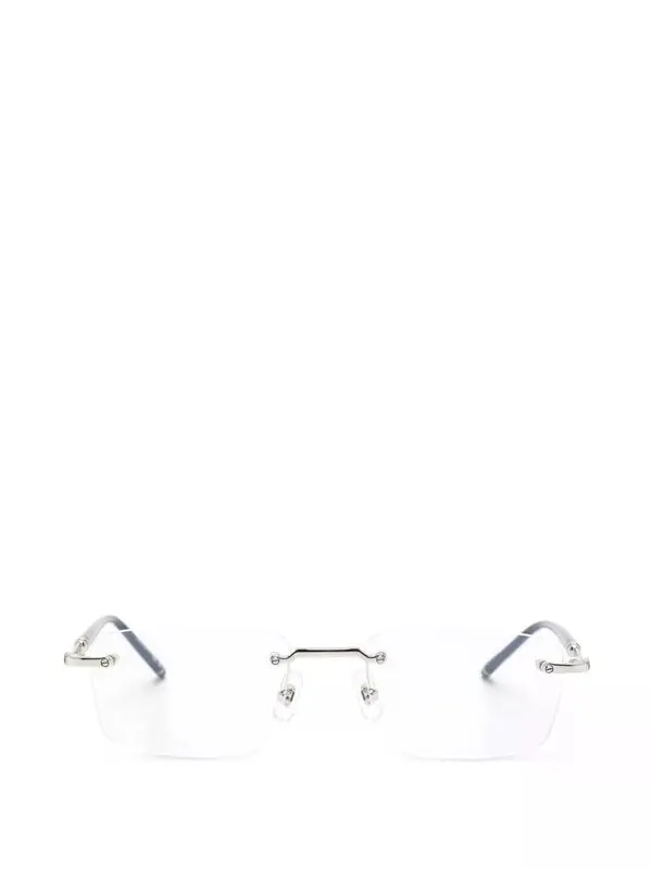 Montblanc Rimless Rectangle-frame Glasses