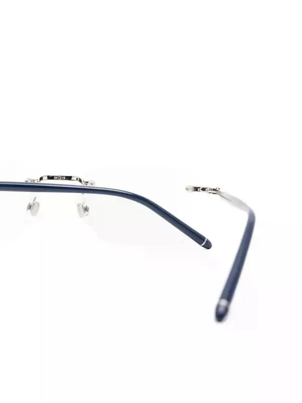 Montblanc Rimless Rectangle-frame Glasses