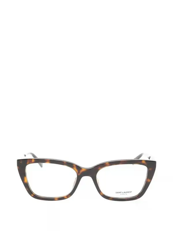 Saint Laurent Tortoiseshell-effect Glasses