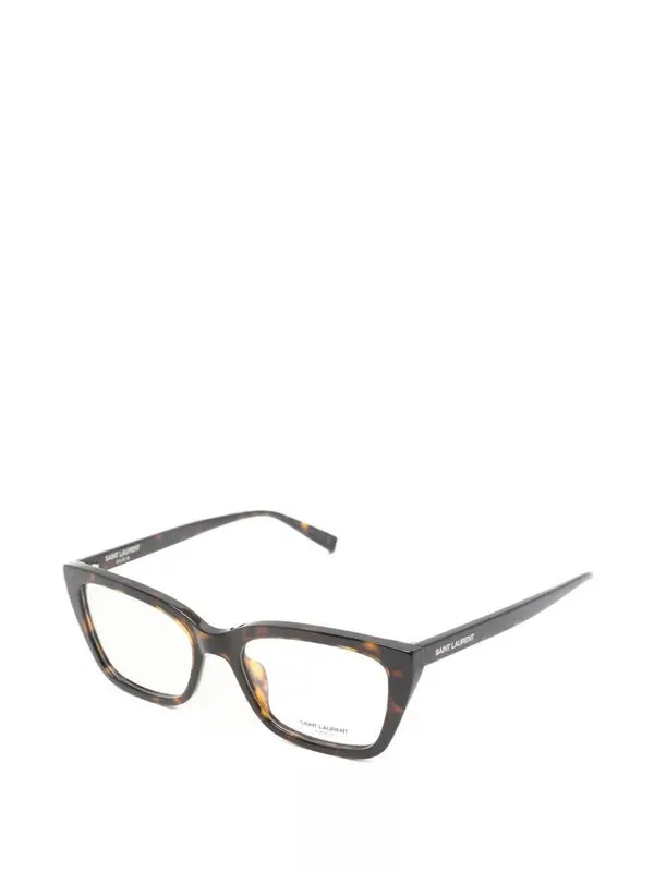 Saint Laurent Tortoiseshell-effect Glasses