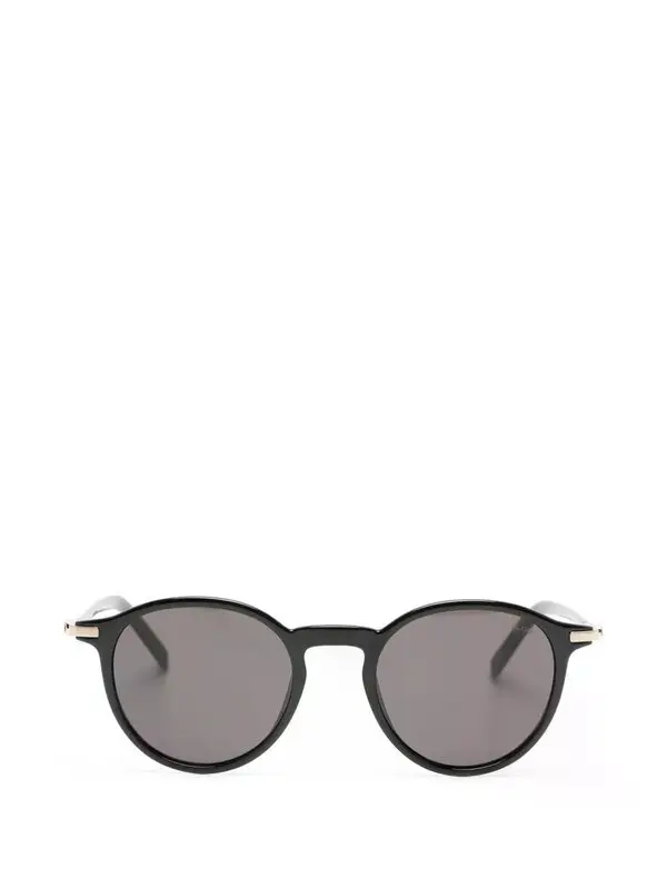Montblanc Round Frame Sunglasses - Black
