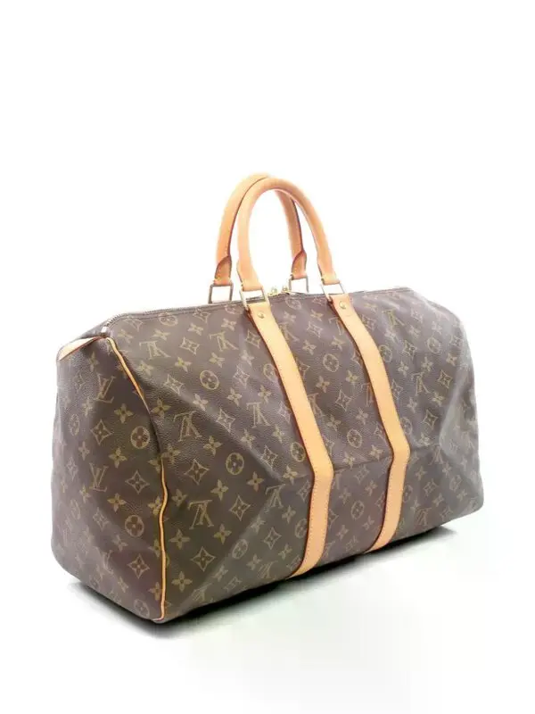 LOUIS VUITTON Monogram Keepall 45 Boston Bag