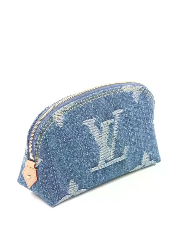 LOUIS VUITTON 2021 Pm Cosmetic Pouch - Blue