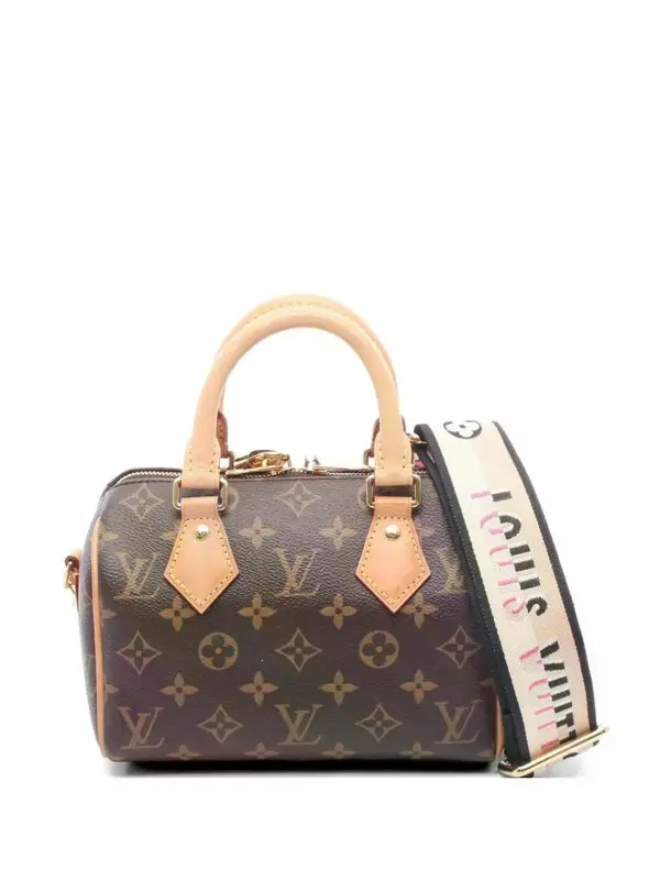LOUIS VUITTON Speedy Bandouliere Handbag - Brown