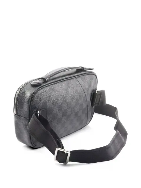 LOUIS VUITTON 2014 Ambler Damier Graphite Belt Bag