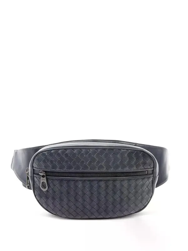 Bottega Veneta Intrecciato Belt Bag - Blue