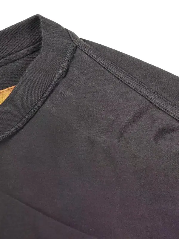 LOUIS VUITTON 2000s Fade Logo-print Long-sleeve T-shirt
