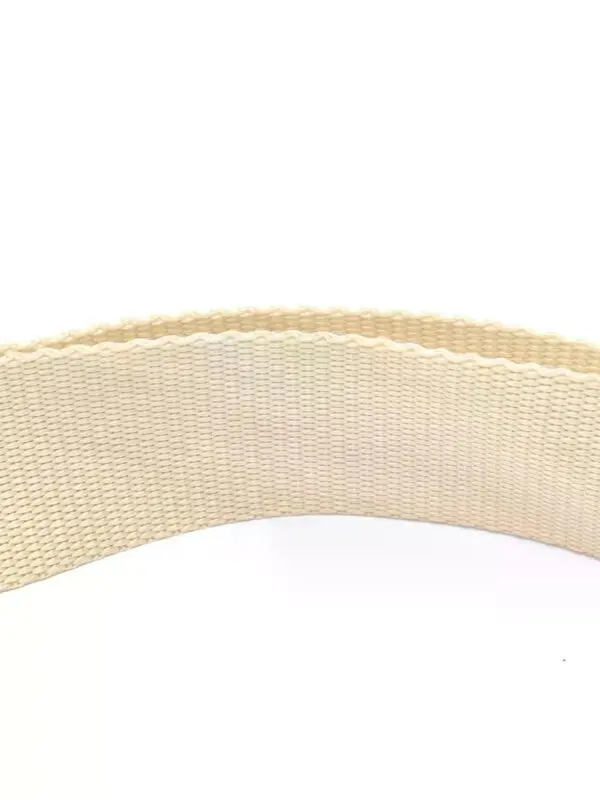 Prada Light Beige Logo Plate Cross Body Bag