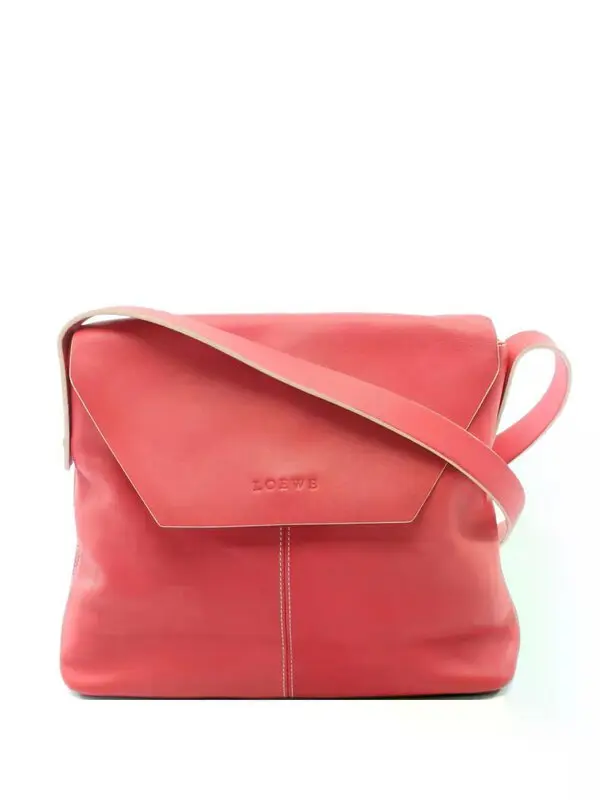 Loewe 2000s Leather Shoulder Bag
