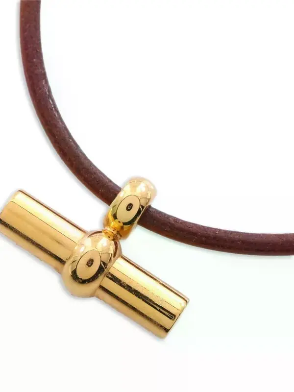 Hermès Glennan Leather Choker