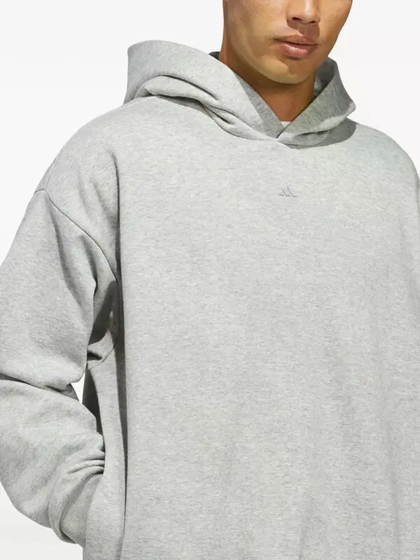 Adidas Logo Print Fleece Hoodie