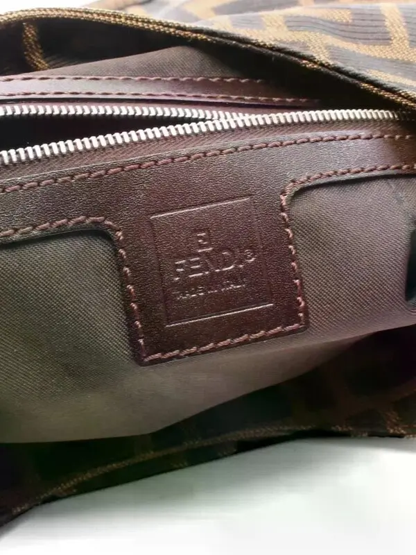 Fendi Zucca Monogram Shoulder Bag