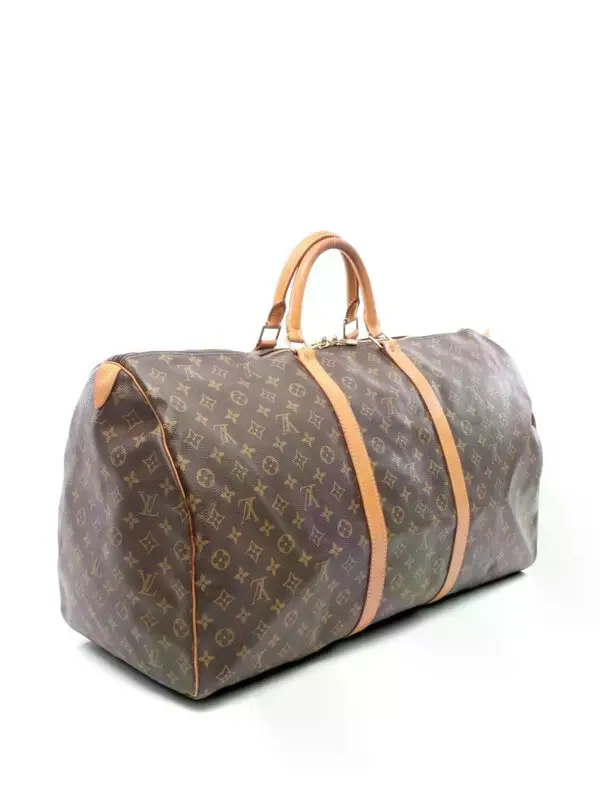 LOUIS VUITTON Keepall 60 Monogram Boston Bag