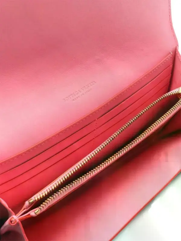 Bottega Veneta 2010s Intrecciato Bi-fold Long Wallet