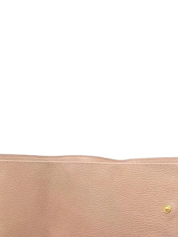 Miu Miu 2010s Madras Trifold Wallet