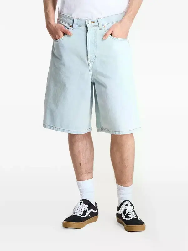 VANS Check-5 Baggy Denim Shorts - Blue