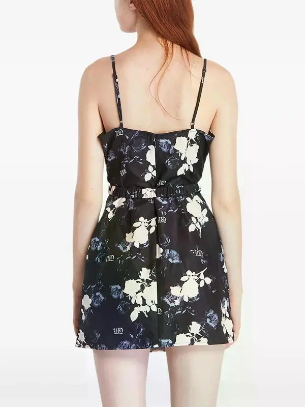 WASTED Mazzy Floral-print Mini Dress