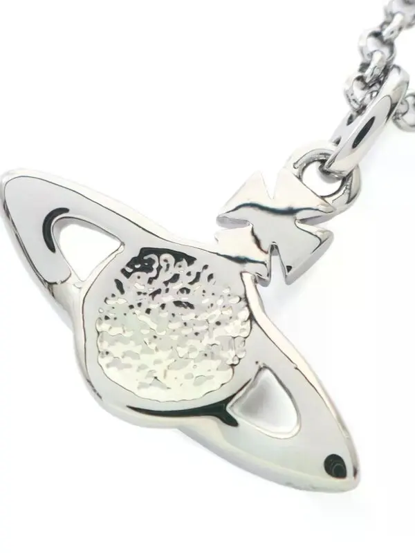 VIVIENNE WESTWOOD Mini Bas Relief Rhinestone Necklace